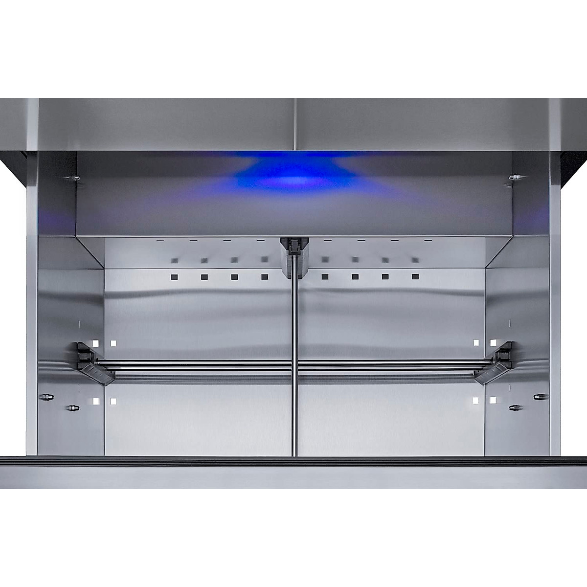 Summit Appliance SPR275OS2D 27" Wide 2-Drawer All-Refrigerator, 4.83 cu.ft; Stainless Steel Drawers; Wweatherproof; Frost-free; LED Lighting; Digital Thermostat; Drawer Dividers