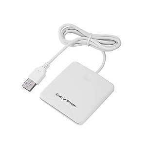 USB Smart Chip Reader,Portable USB Credit Card Reader,Full Speed Smart IC Mobile Bank Credit Card Readers for Supports 98/me/2000/xp/vista/Win7(32bit&64bit), OS X, Linux