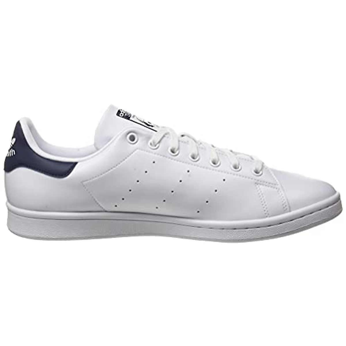 adidas Originals Men's Stan Smith Gymnastics Shoe, FTWR White FTWR White Collegiate Navy, 11.5