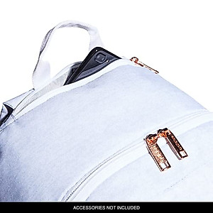 adidas Classic 3S 4 Backpack, Jersey White/White Rainbow, One Size