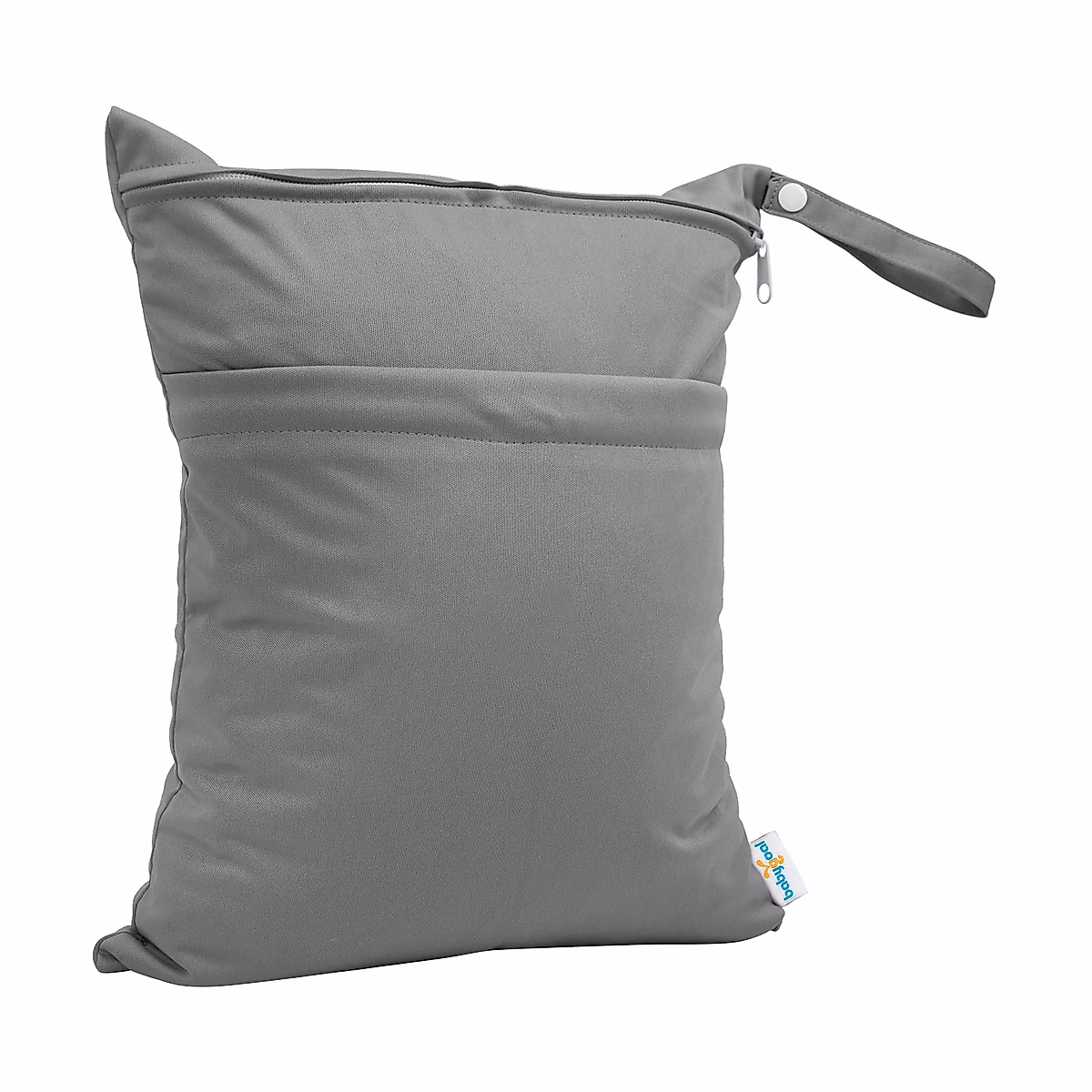 babygoal Wet Dry Bags for Baby Cloth Diapers, Washable Travel Bags, Beach, Pool, Gym Bag for Swimsuits & Wet Clothes with Two Zippered Pockets 3 Pack(S,M,L), 3SML01