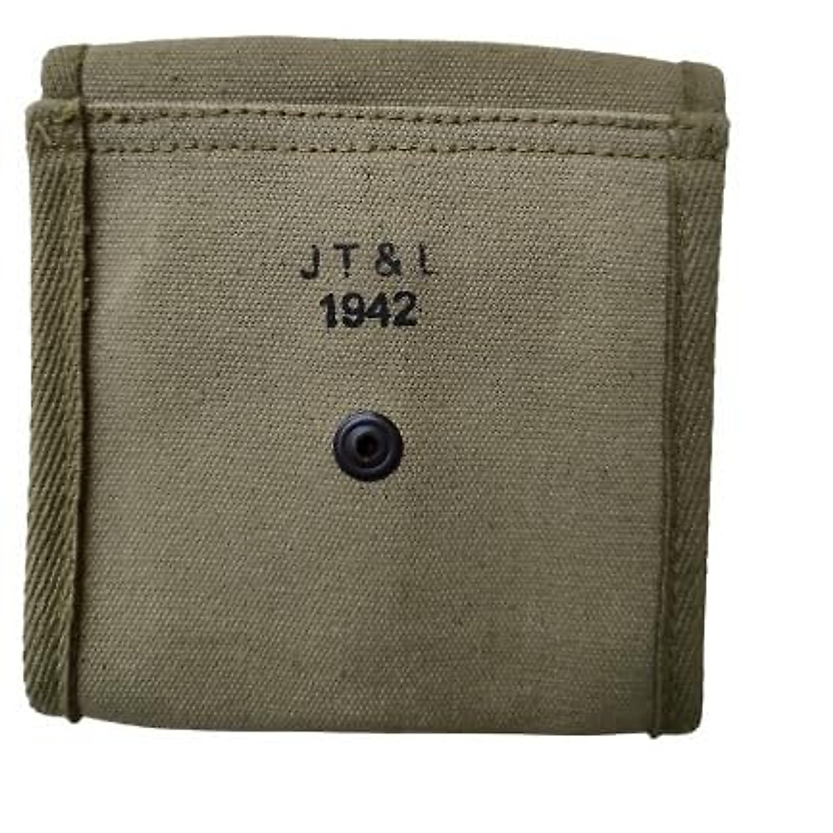 (Pack of 2) U.S WWII M1 Carbine Buttstock Ammo Ammunition Cartridge Magazine Pouch WW2