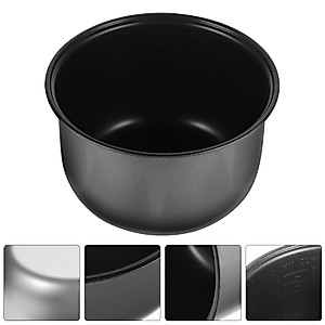 Rice Cooker Inner Pot 2L Rice Cooker Replace Liner Aluminum Alloy Rice Cooking Container Nonstick Cooking Pot Inner for Kitchen