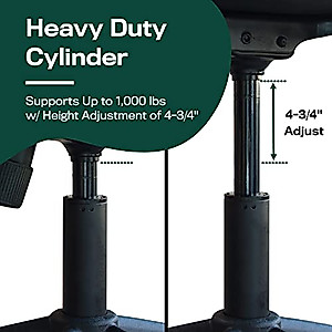 Office Chair Cylinder Replacement with Removal Tool, Heavy Duty Hydraulic - Pneumatic Gas Lift Piston for Office Chairs and Gaming Chairs, Universal Fit