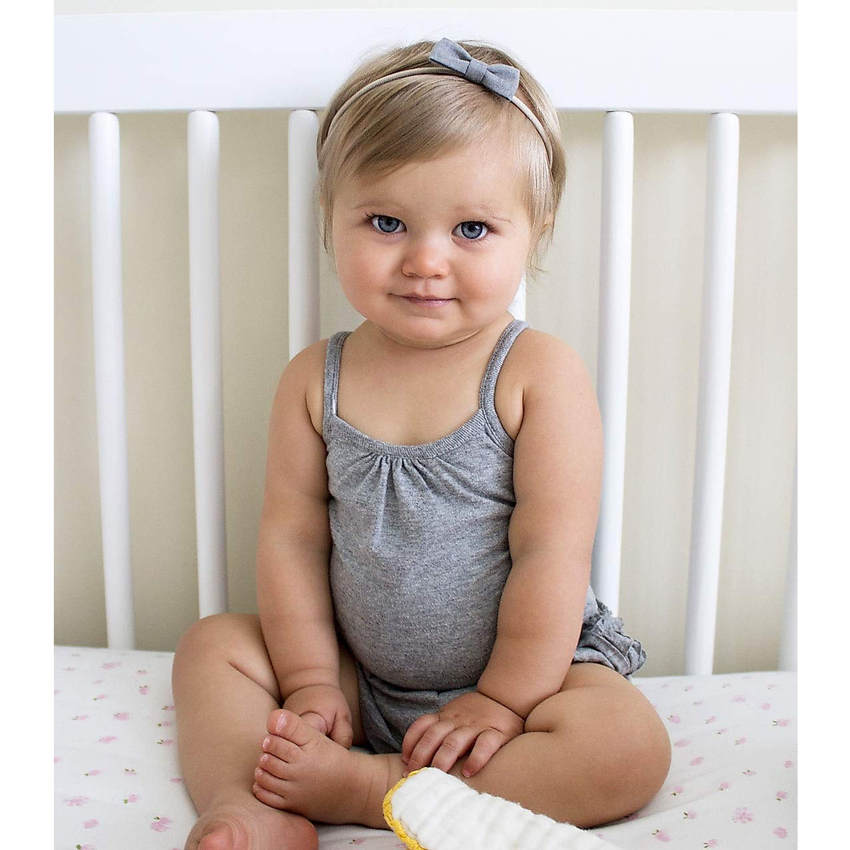 Burt's Bees Baby unisex baby Bodysuits, 3-pack Long & Short-sleeve One-pieces, 100% Organic Cotton Bodysuit, White/Pink/Grey Camis, 24 Months US