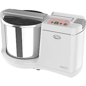 Ultra Mini T Table Top 1.25L Stone Wet Grinder with Atta Kneader & Digital Timer, 110-volt