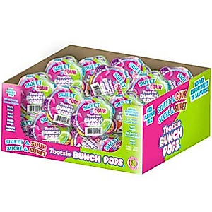 Tootsie Sweet Sour Bunch Pops - 8 Count(pack of 3) Total 24