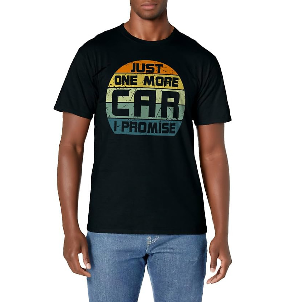 One More Car I Promise Vintage Car Enthusiast Retro Car Guys T-Shirt