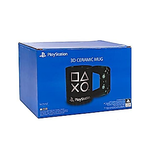 PlayStation Mug Gaming Remote Controller Handle 16oz Cup Game Gift