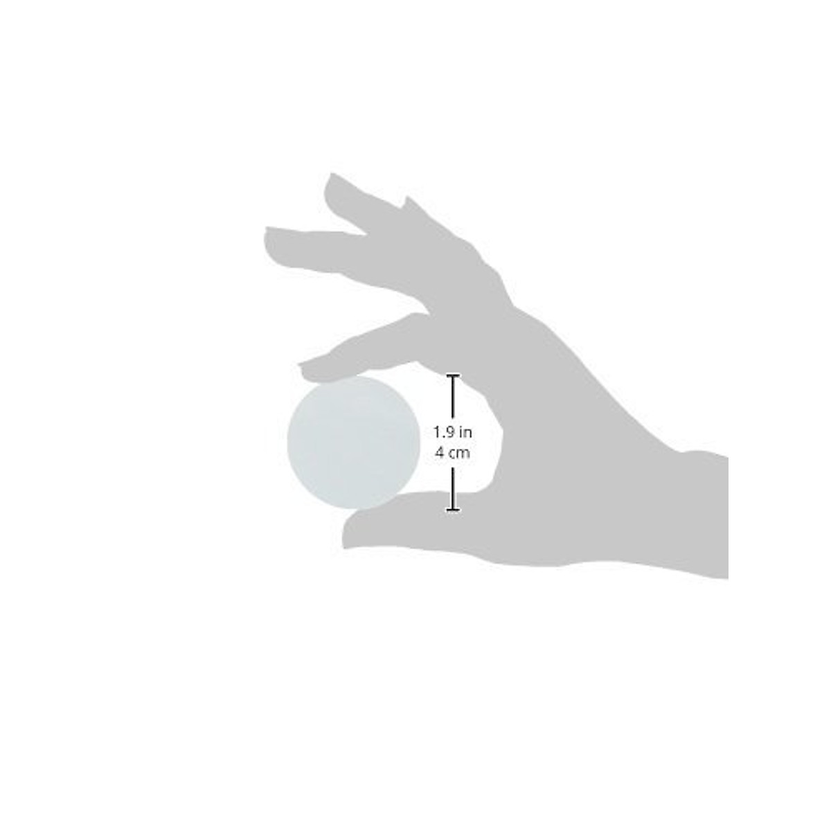 Omicron 133047 Borosilicate Glass Fiber Binder Free Filter, 1.2 μm, 47 mm (Pack of 100)