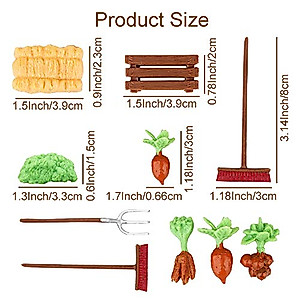 Toymany 40PCS Barn House Toys Farm Animals Figures with Fence Farm Playset, Plastic Farm Figurines Farmhouse Toys, Farmers Horse Cow Hen & Fodders, Christmas Birthday Gift for Kids Toddlers