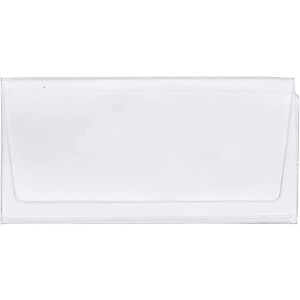 Set of 5 Heavy Duty Vinyl Checkbook Protector/Divider Trifold Wallet Inserts Made in USA