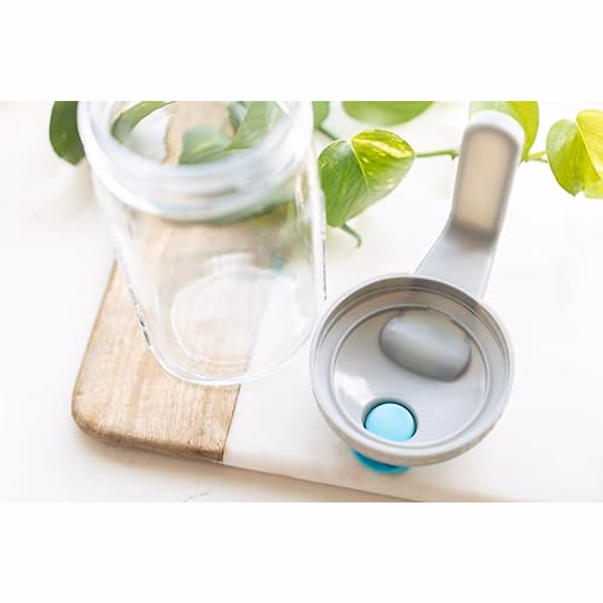 Mason Jars 32 oz (14pc Set) Multi-Purpose Wide Mouth Mason Jars 32 oz |Use Quart Mason Jars as Mason Jar Pitcher, Breastmilk Pitcher, 32 oz Mason Jars, Juice Pitcher or Canning Jars 32 oz -Leakproof