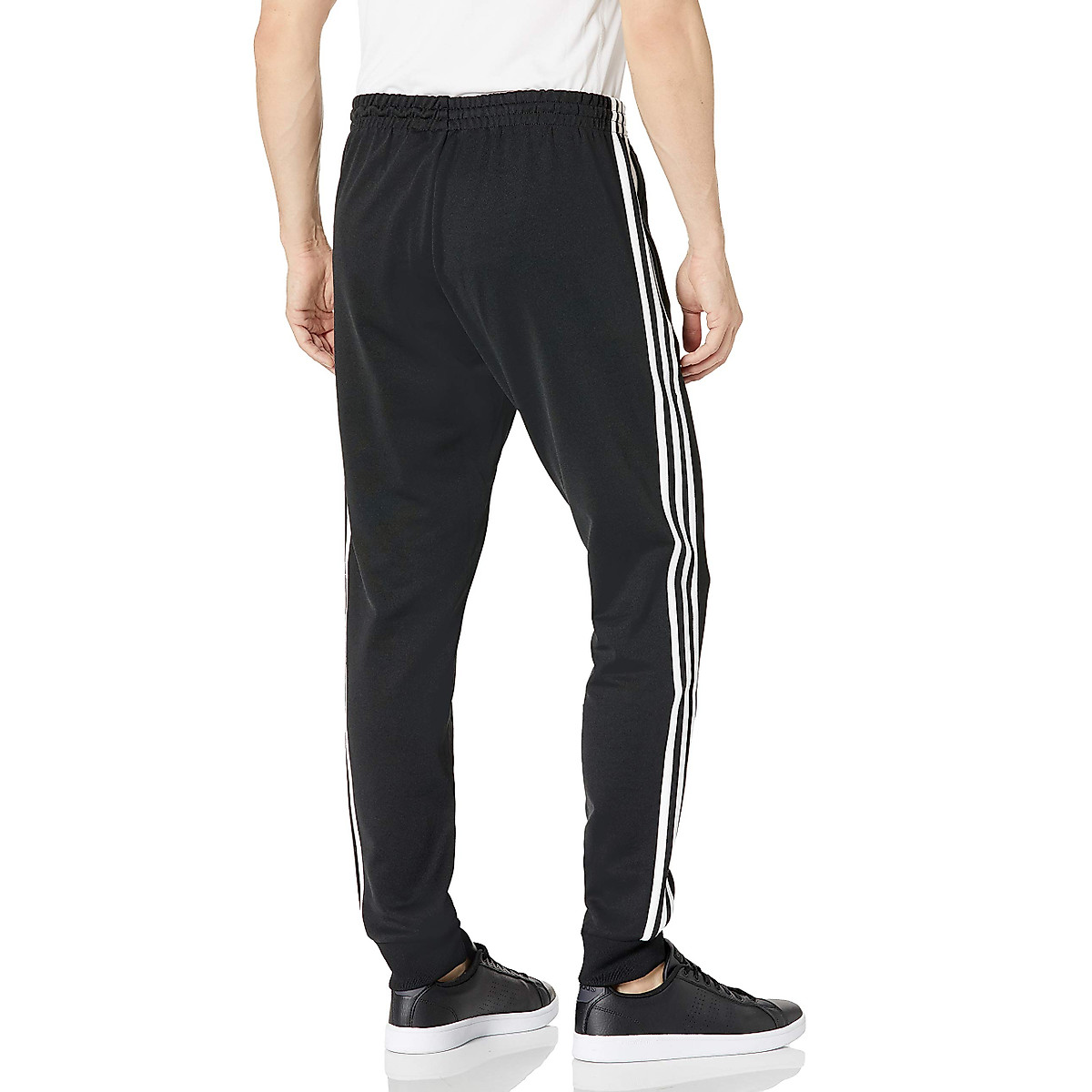 adidas Originals mens Adicolor Classics Primeblue SST Track Pants Black/White Medium