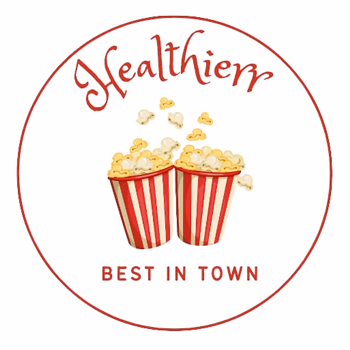 Ultimate Movie Night Popcorn Kit Bundle of Golden Barrel Butter Flavored Coconut Oil ( 32 oz ) and Flavacol Seasoning Salt ( 35 oz ) with 20 of Popcorn Bag (15 bags of 1 oz and 5 bags of 32 oz ) and Healthierr Sticker!!