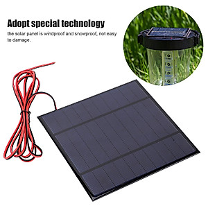 Solar Panel Polysilicon 4.5W Solar Panel High Conversion Efficiency Windproof Snowproof Outdoor Solar Charger 5V