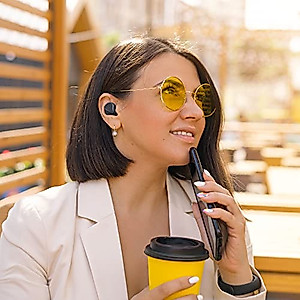 Volkano Scorpio Series True Wireless Earphones - Bluetooth Earphones, Earbuds Wireless for Sports, Running, Gym Workout, & Home Use - USB-C Sweatproof TWS Earphones with 15 Hours of Playtime (Black)