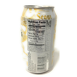 Seagram's Tonic Water, Contains Quinine, 12 oz Can (Pack of 18, Total of 216 Oz)