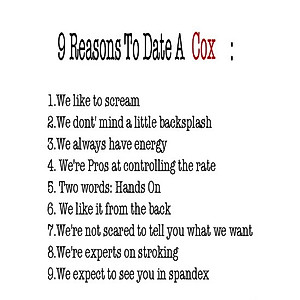 CafePress Reasons To Date A Cox Mugs Ceramic Coffee Mug, Tea Cup 11 oz