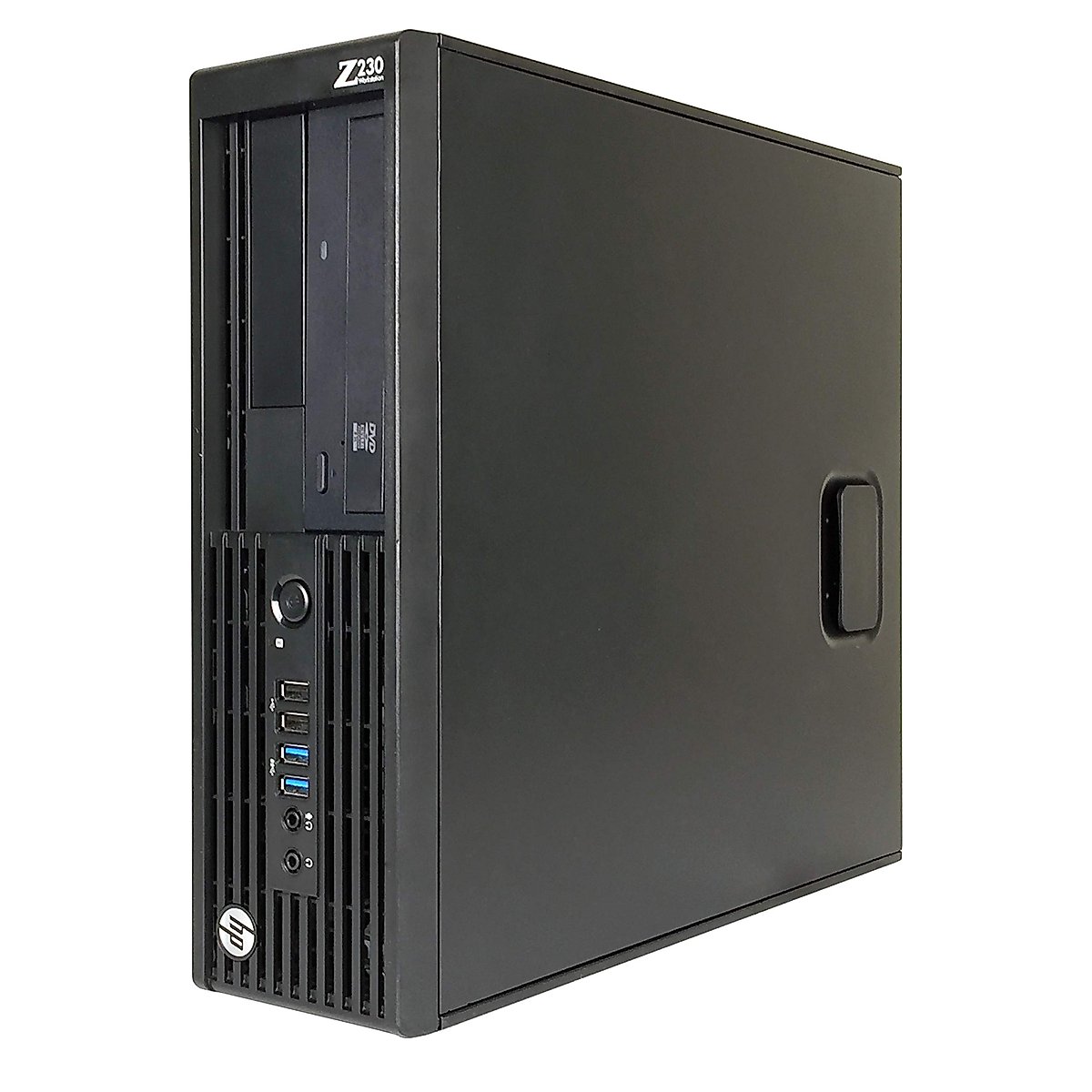 HP Workstation Z230 Small Form Factor PC, Intel Quad Core i5-4570 up to 3.6GHz, 8G DDR3, 120G SSD + 500G, WiFi, BT 4.0, DVD, Windows 10 64 Bit-Multi-Language Supports English/Spanish/French(Renewed)