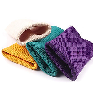 Tong Gu Tubular Knit Rib Cuff 39" x 2.8" Ribbed Trims Fabric for Sweater Jacket Coat Sewing DIY (Light Gray, 39“ x 2.8")