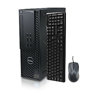 Dell Precision T1700 Small Form Factor Computer Desktop PC, Intel Core i7, 16GB Ram, 256GB SSD, 2TB Hard Drive, WiFi & Bluetooth, HDMI, NVIDIA GeForce GT 1030 2GB DDR5, Windows 10 (Renewed)