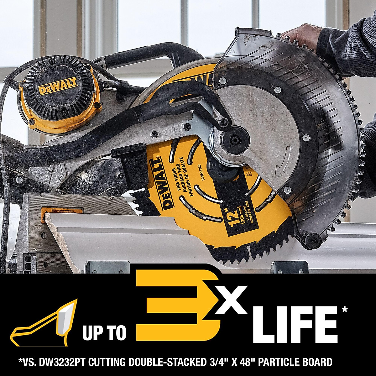 DEWALT 12 in. 80T Fine Finish Saw Blade (DWA11280)