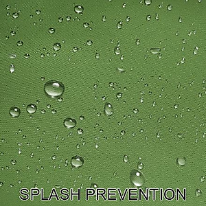 BASANOB Porch Swing Cushions Cover, Three Seat Swing Replacement Cushion Cover, Anti-Fading and Anti-Slip Starp Rope Design Bench Cushion Cover for Outdoor Furniture (Green, 60" W x 40" D x 4" Thick)