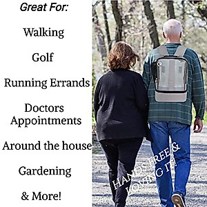 O2TOTES USA Mesh Backpack for Oxygen Concentrator Fits: Inogen One G3, Inogen One G5, Caire Freestyle Comfort, Respironics SimplyGo Mini (Fits: Respironics SimplyGo Mini & Caire Freestyle)