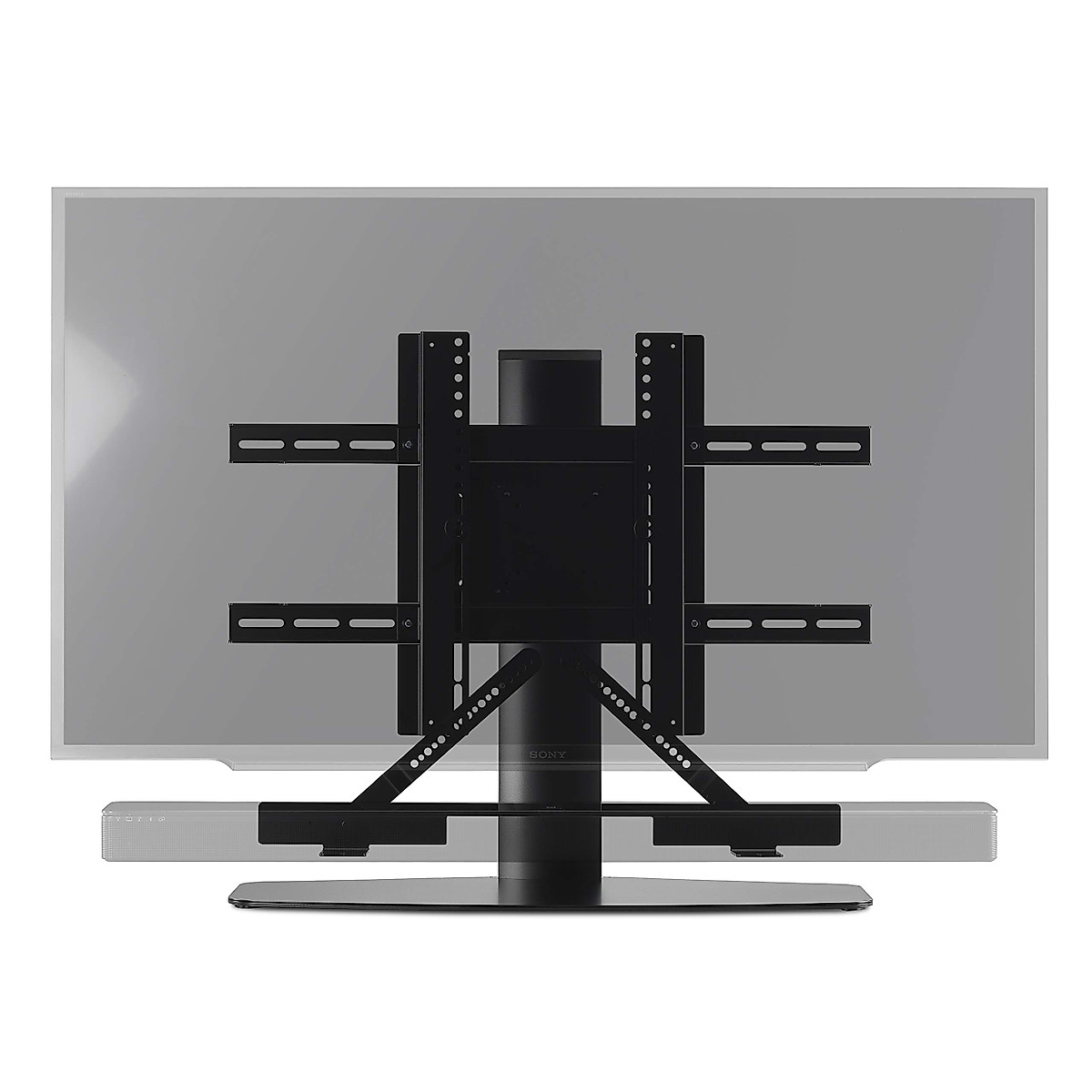 SoundXtra Adjustable TV Stand for Bose SoundTouch 300, Bose Soundbar 500 & Bose Soundbar 700 - Black
