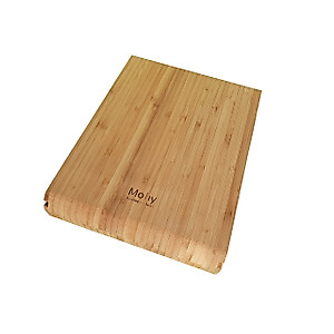 Premium Bamboo Cheese Board with Stainless Steel Knife Set and Ceramic Cups | Great Gift Idea | Size 13.3'' x 13.3'' x 2.2''