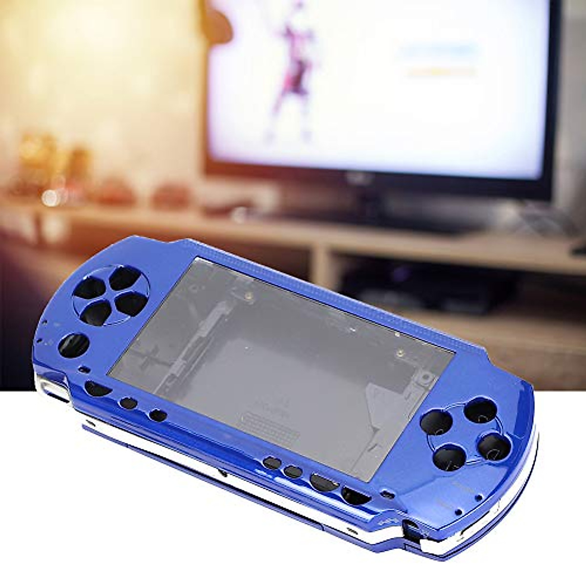 01 02 015 Console Case, Simple and Compact Game Console Replacement Shell with Screwdriver for Game Accessories(Blue)