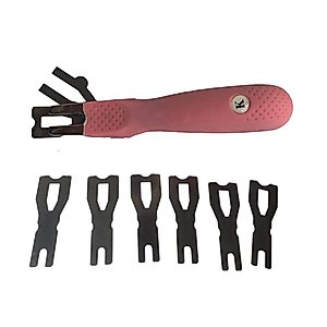Floor Carpet Trimming Skiving Knife Vinyl Flooring Welding Cutting Blade Tool with 6 blades