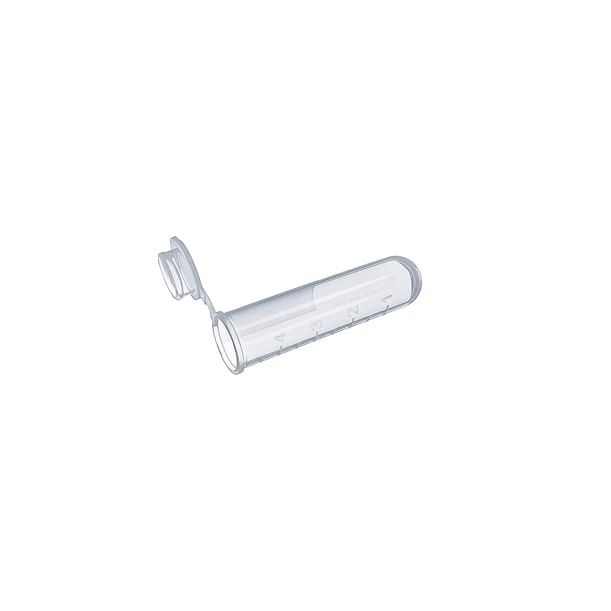5ml 300 PCS Plastic EP Tube Round Bottom Centrifuge Tube, Graduated Centrifuge Tube with Snap Cap Polypropylene, Autoclavable (Clear)