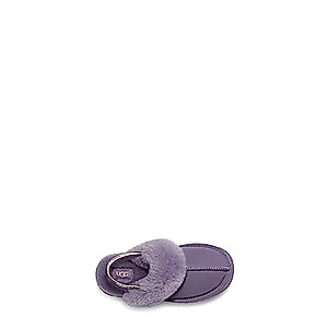 UGG Unisex-Child Funkette Slipper, Lilac Mauve, 1 Little Kid