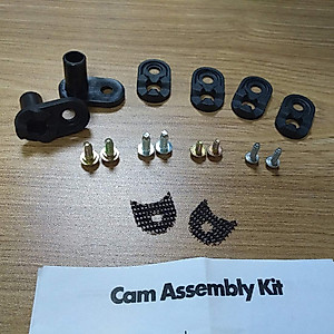 4318165 Refrigerator Door Closer Cam Kit Replacement Part for Whirlpool Kenmore KitchenAid Refrigerators - Replaces AP3103517 AH358690 EA358690 2182178 WPW10329686