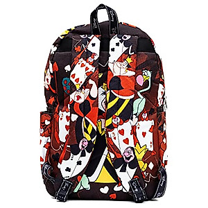 Wondapop Disney Alice in Wonderland Queen of Hearts 17" Full Size Nylon Backpack