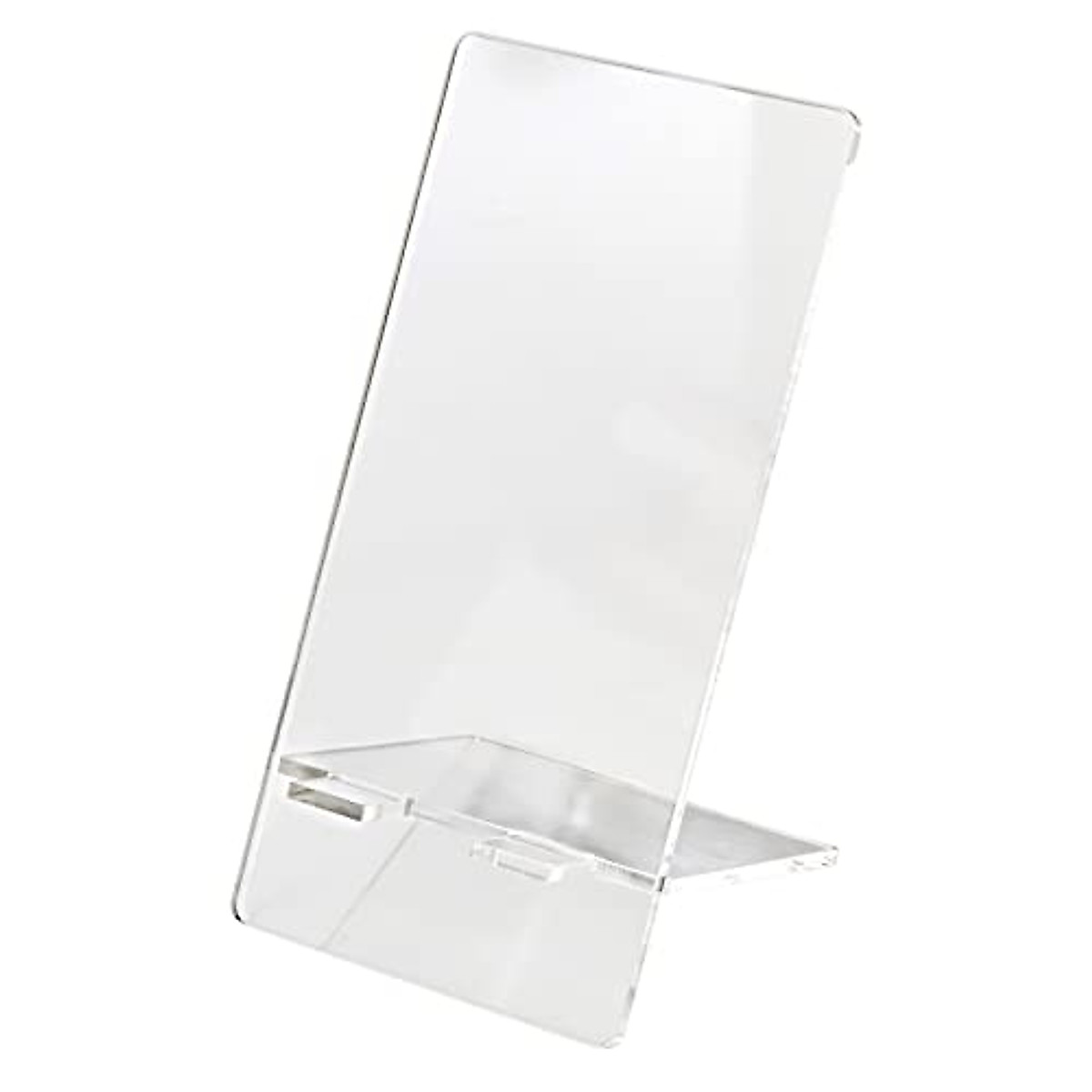 CoolaBoola Acrylic Laptop Stand – Acrylic Laptop Riser with Bonus Acrylic Phone Holder – Portable Clear Computer Stand for Desk, Office, Home – Laptop Stand with Ventilation for up to 16-inch Laptop