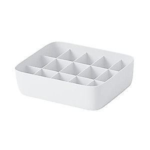 Zerodeko Box Plastic Storage Boxes Plastic Baskets Vanity Storage Organizer Bra Drawer Organizer Panties Drawer Organizer Underwear Storage Box Storage Basket Stackable Basket Divider Sock