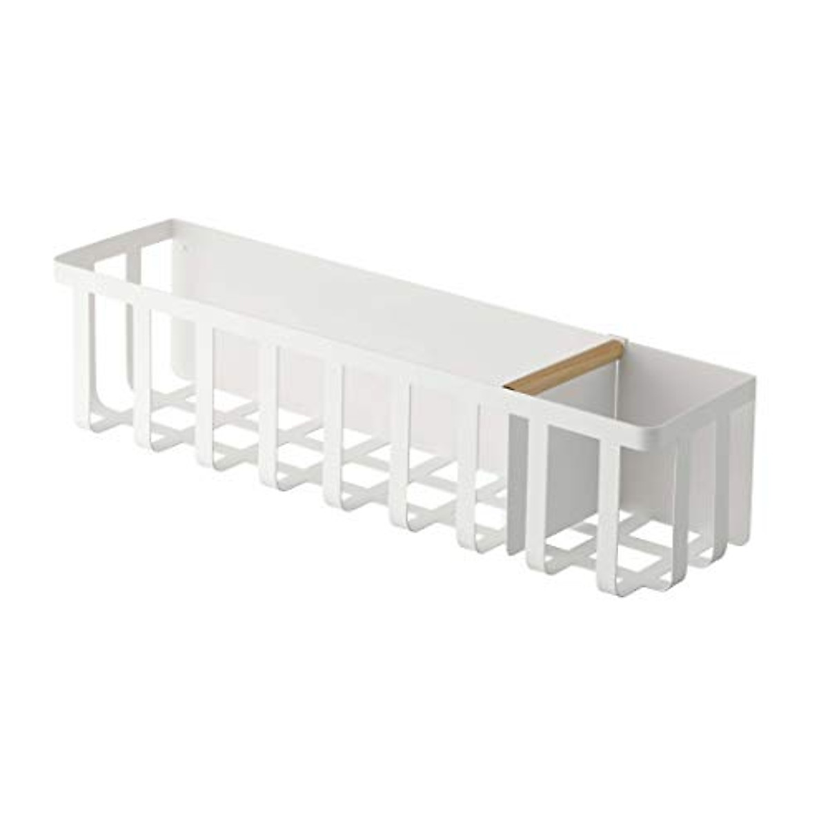 YAMAZAKI home Storage Basket, White