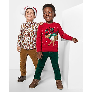 The Children's Place,and Toddler Corduroy Pants,Carmel,4T