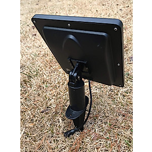 Chesapeakecrafts Solar LED Beacon for Lawn Lighthouses. Multi-Function Choose Revolving, Blinking, Steady Modes. Automatic Dusk to Dawn. Remote Solar Panel with 16 ft. Cord. Weatherproof.