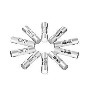 Wengart Solar Fuses WGPV-30,DC1000V,10x38mm,I133kA,Fast Photovoltaic Fuses for Solar Photovoltaic Applications,10pcs (15Amp)