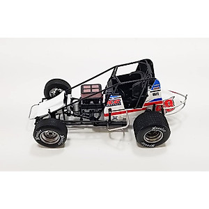 Winged Sprint Car #48 Danny Dietrich Weikert's Livestock Gary Kauffman Racing World of Outlaws (2022) 1/18 Diecast Model Car by Acme A1822014