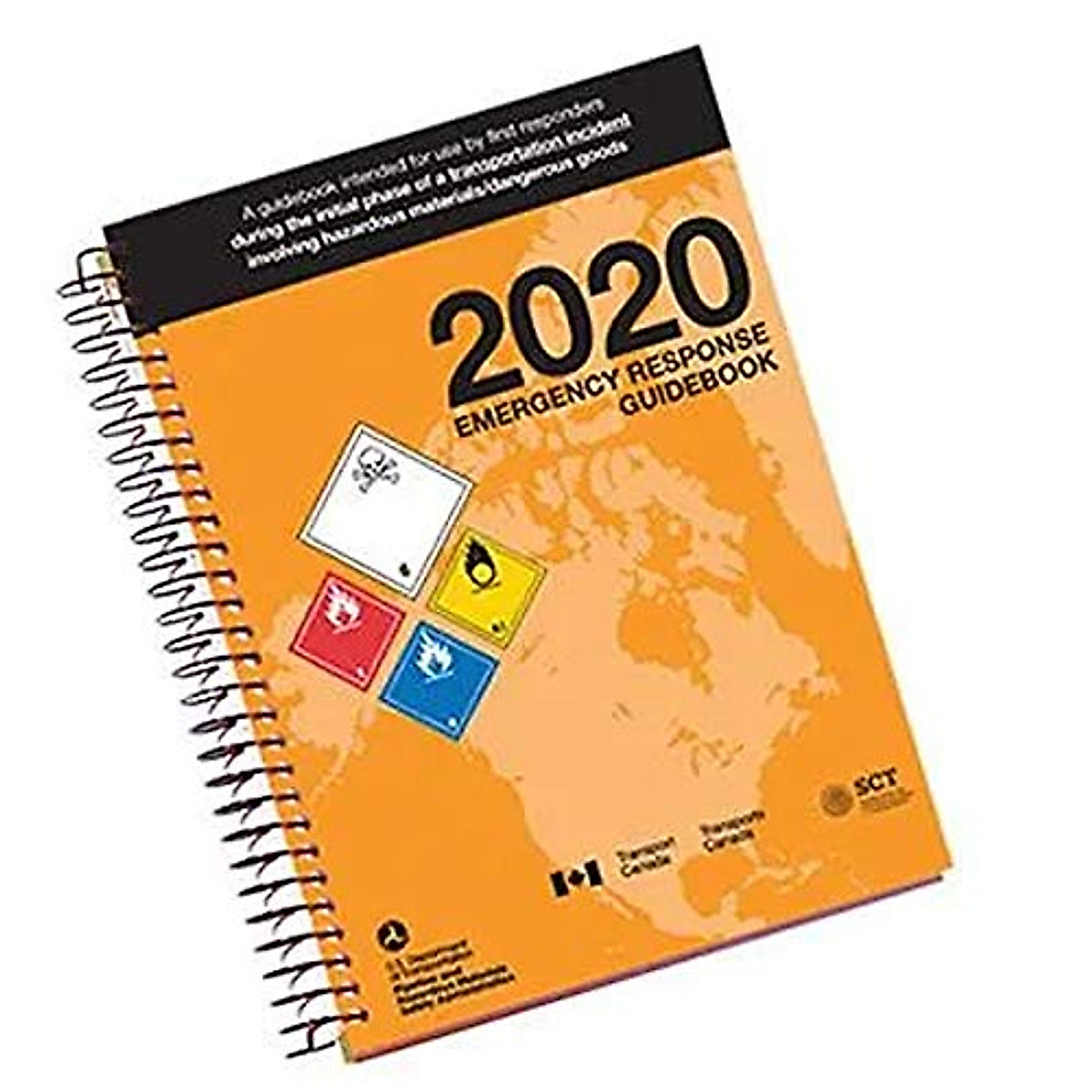 Labelmaster 2020 Emergency Response Guidebook (Erg), Spiral Bound, Full Size, Guide to Help When Responding to Transportation Emergencies Involving Hazardous Materials