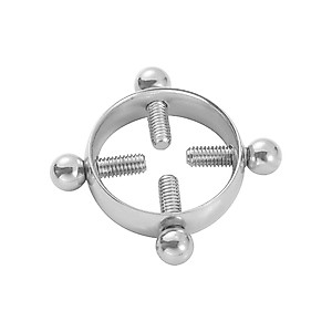 2pcs Fake Nipple Rings,Surgical Steel Nipple Rings,Fake Nipple Piercings Faux Nipple Rings for Women Faux Piercing Jewelry(silver)