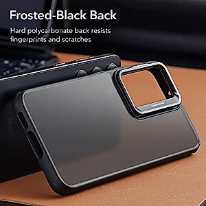 ESR for Samsung Galaxy S23 Plus Classic Kickstand Case, Adjustable Built-in Camera Ring Stand, Military-Grade Drop Protection, Case for Samsung S23 Plus, Shockproof Scratch-Resistant, Frosted Black