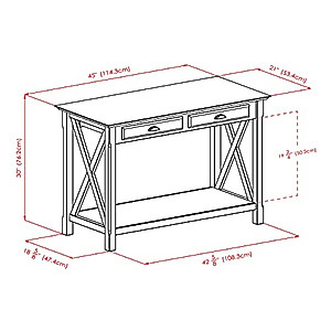 Winsome Wood Xola Occasional Table, Cappuccino finish