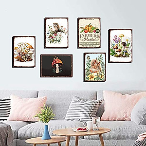 Wall Decor Vintage Style Metal Tin Sign Deer Iron Painting what A Wonderful World Room Decor Bathroom Decor Bedroom Decor Classroom Decor Art Tin Signs 5.5x8 Inch On Father'S Day National Day