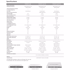 Fortinet FortiSwitch - 248E-POE Layer 2/3 PoE+ Switch (FS-248E-POE)